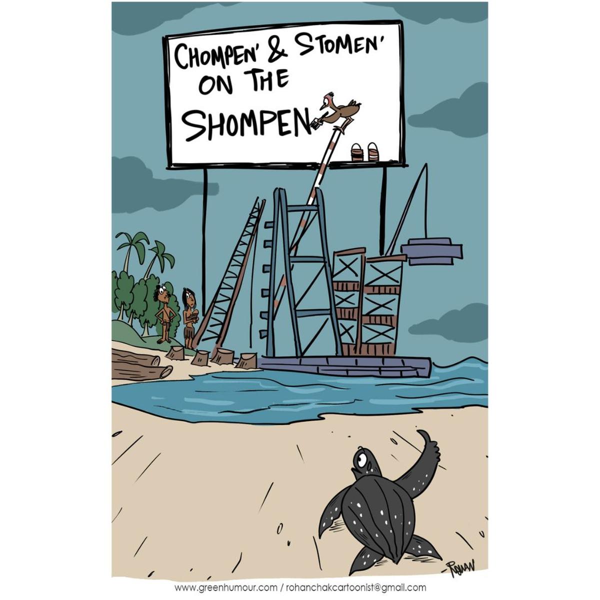 Green Humour by Rohan Chakravarty on the Great Nicobar project ...