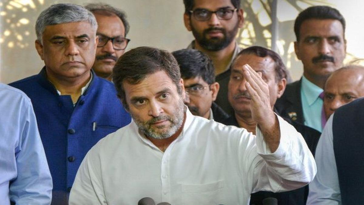 PM Modi sleeping at the wheel, says Rahul Gandhi - The Hindu