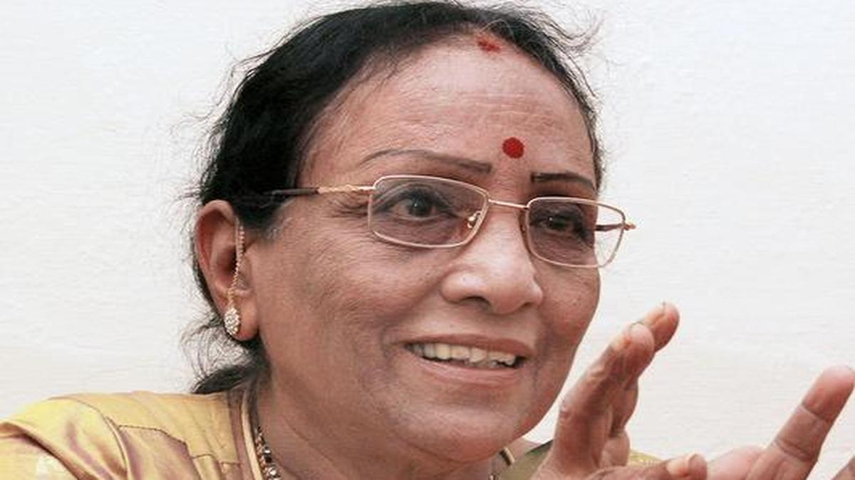 Playback singer M.S. Rajeswari dead - The Hindu