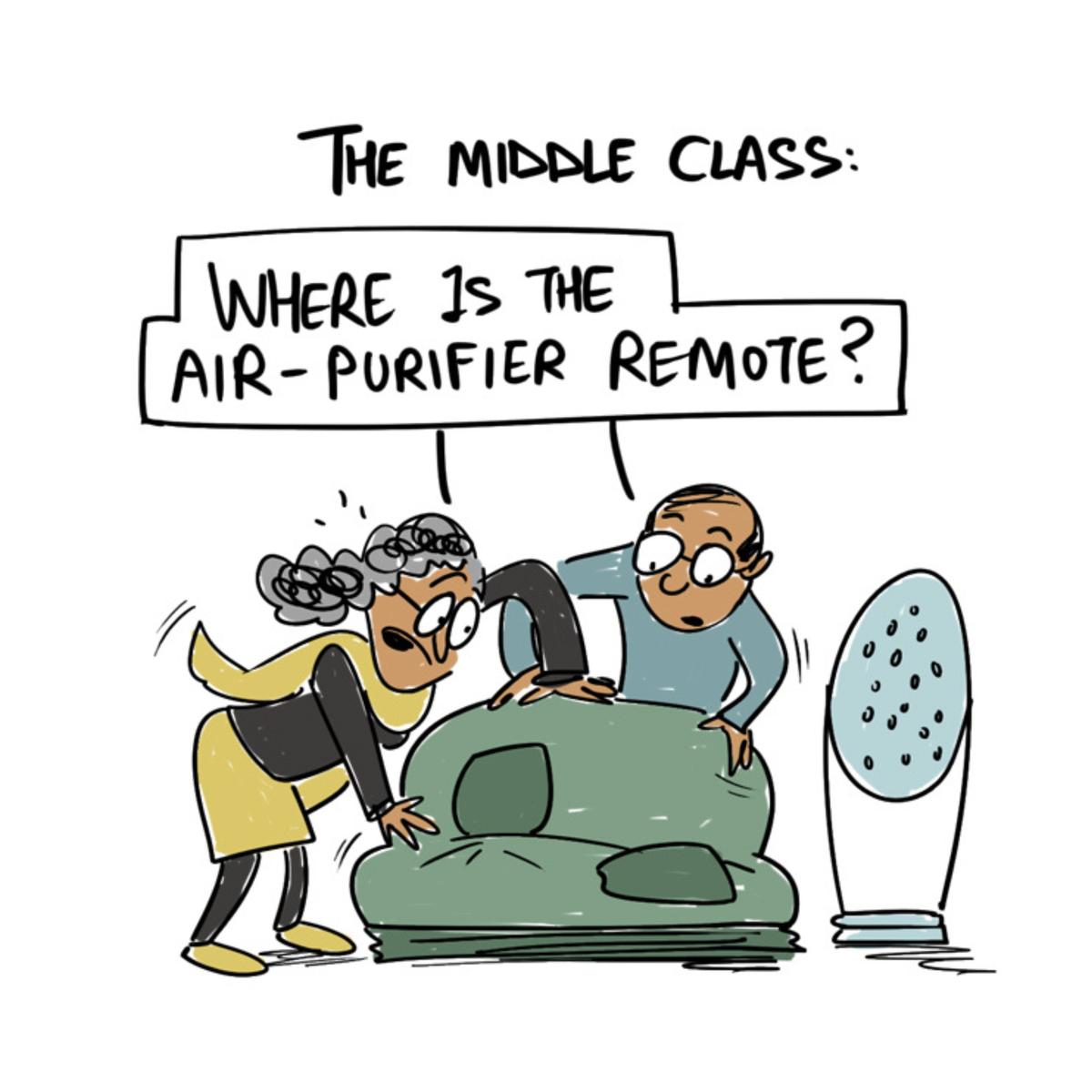Green Humour by Rohan Chakravarty on Delhi’s air pollution crisis - The Hindu