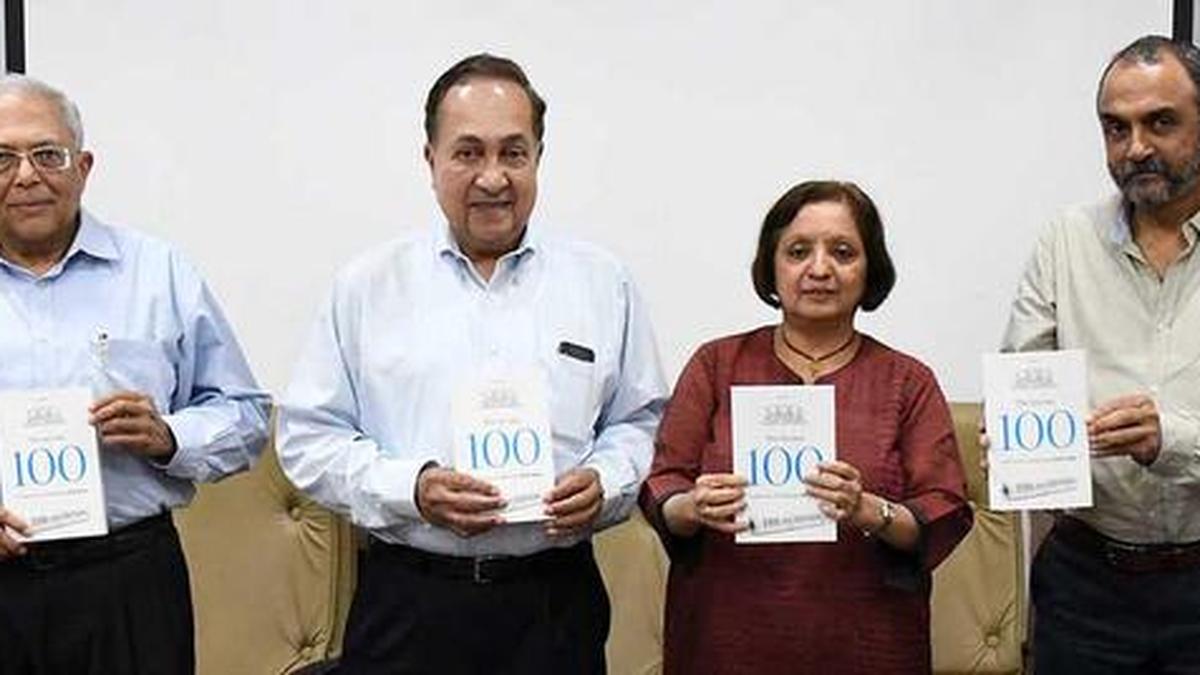 The Hindu book of editorials launched - The Hindu