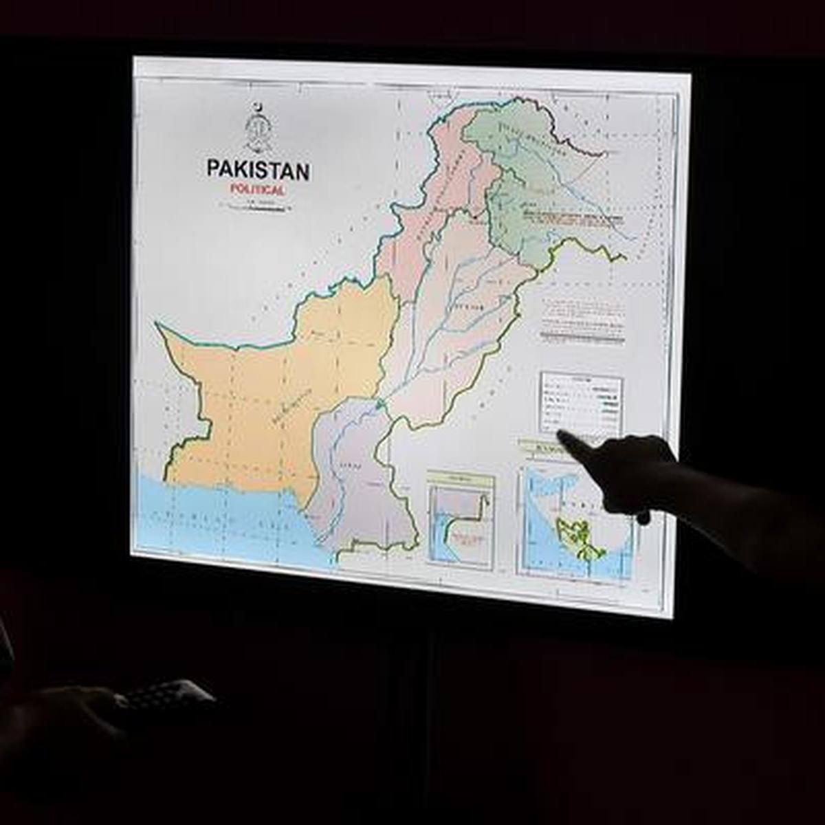 Political Map Of Pakistan