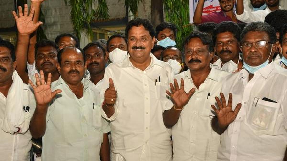 DMK secures three, AIADMK two seats in Krishnagiri district - The Hindu