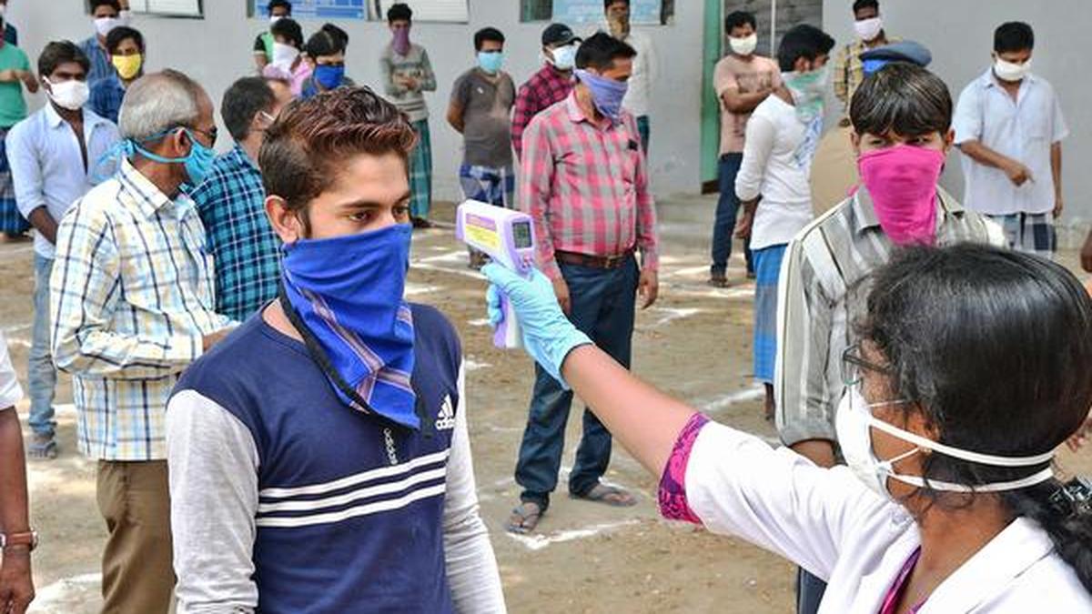 Medical check up conducted for migrant workers - The Hindu