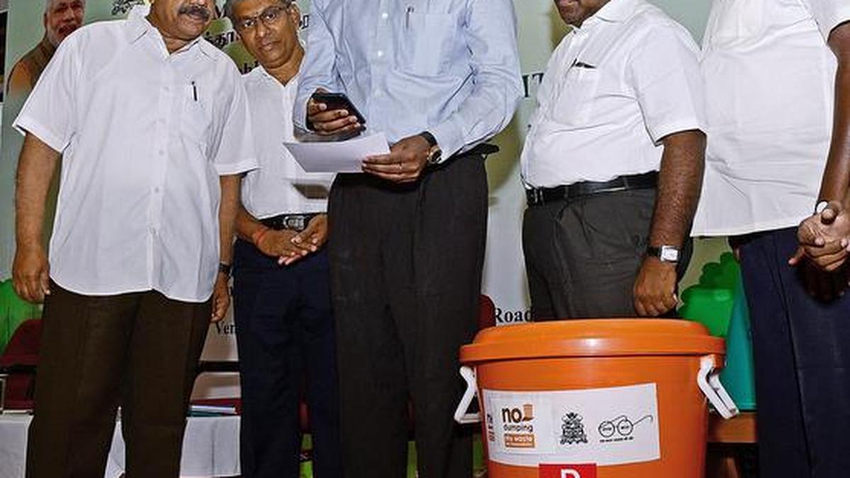 QR code to track waste collection and disposal - The Hindu
