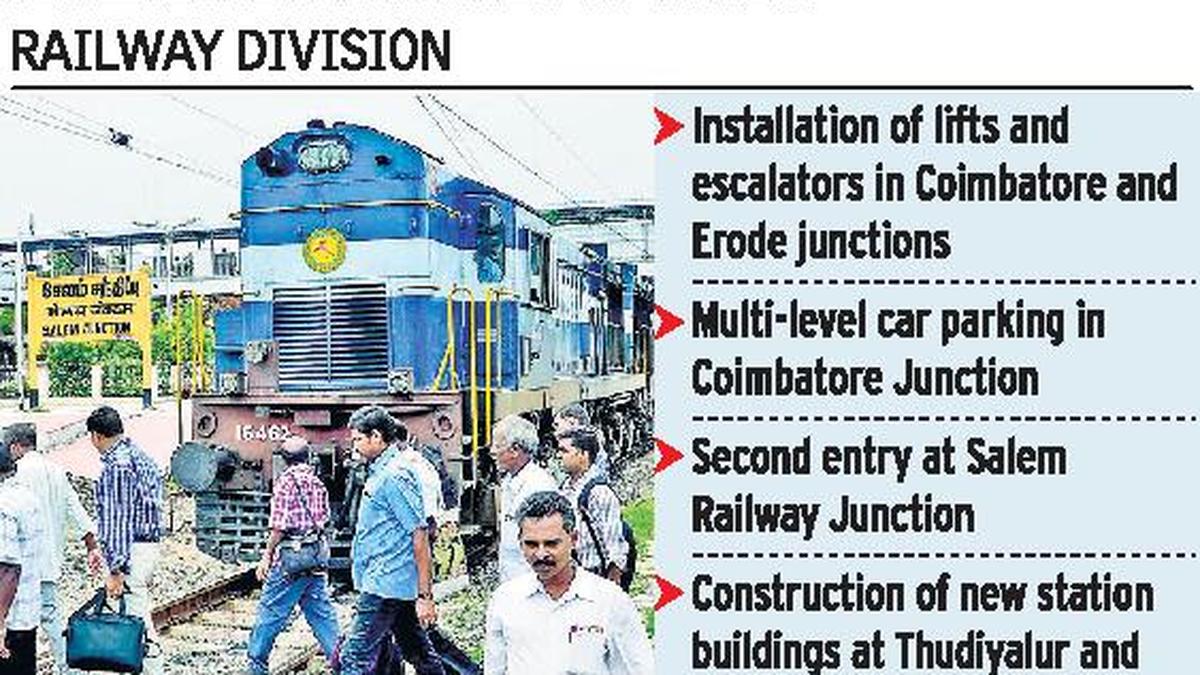 Salem Railway Division on super-fast track - The Hindu