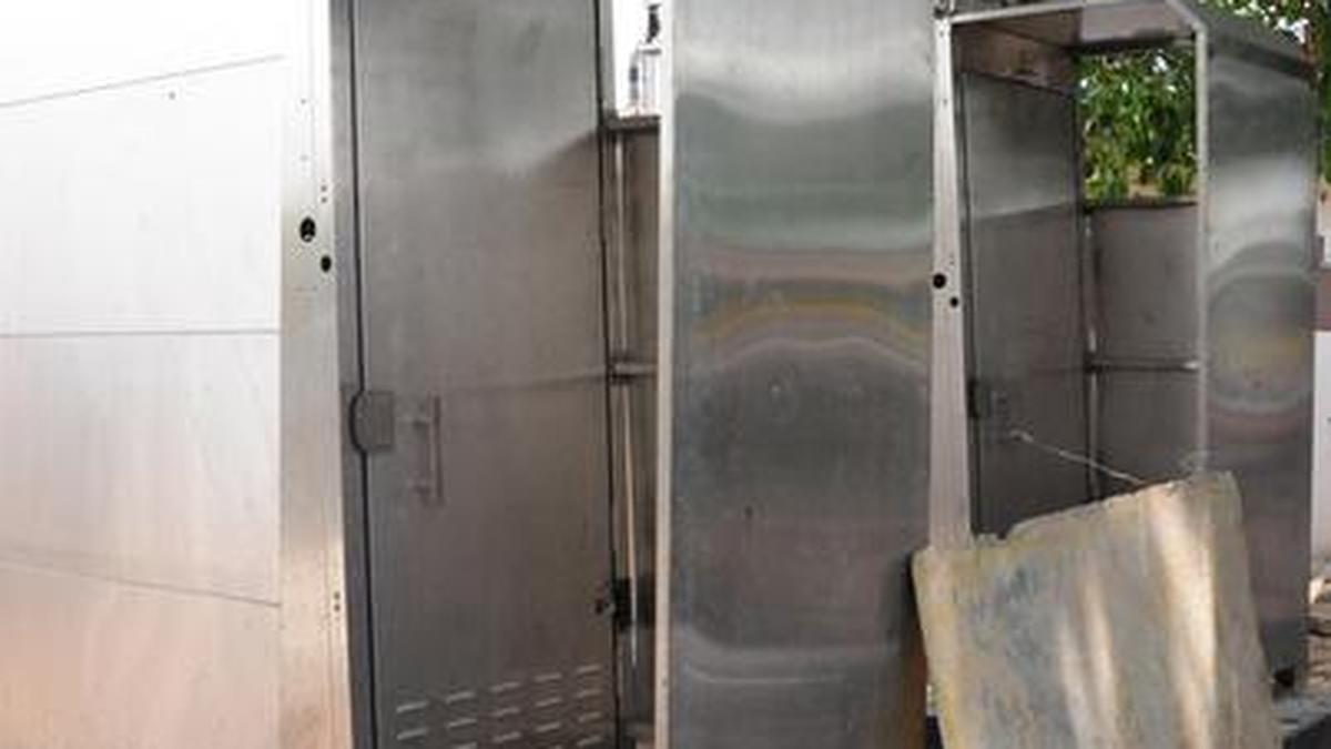 Coimbatore Corporation installs four sensor-based paid toilets - The Hindu