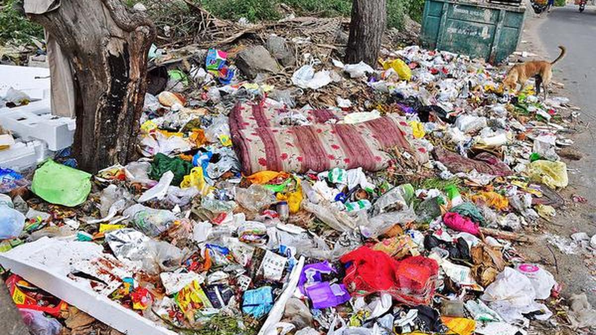 Irregular cleaning of garbage troubles Wariyar Nagar residents - The Hindu