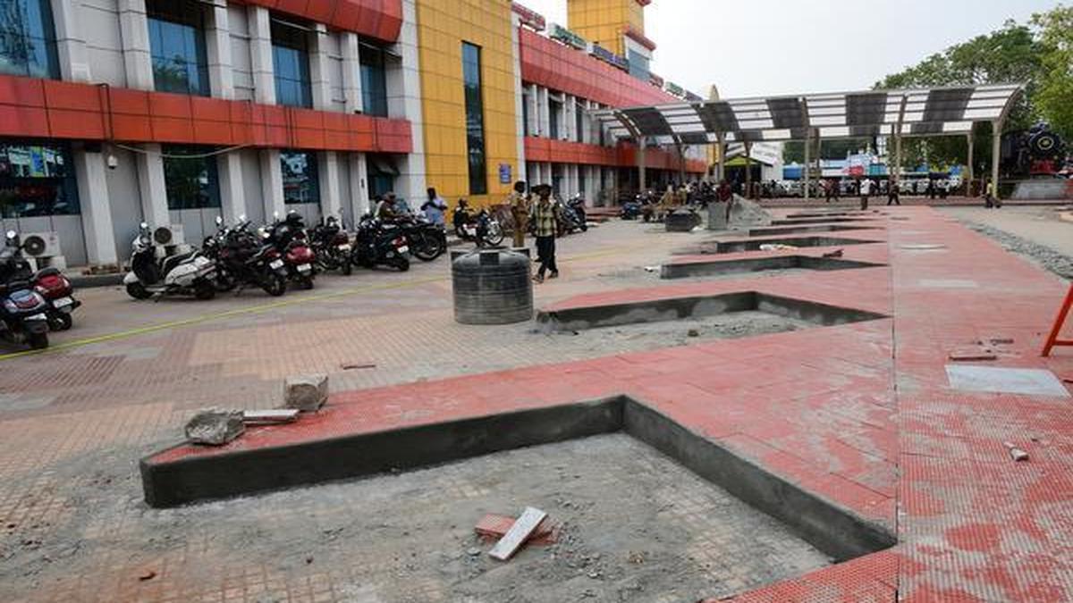 Coimbatore Junction getting facelift at a cost of ₹50 lakh - The Hindu