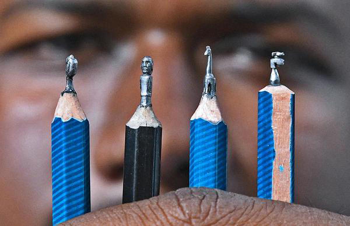 Pencil micro art store