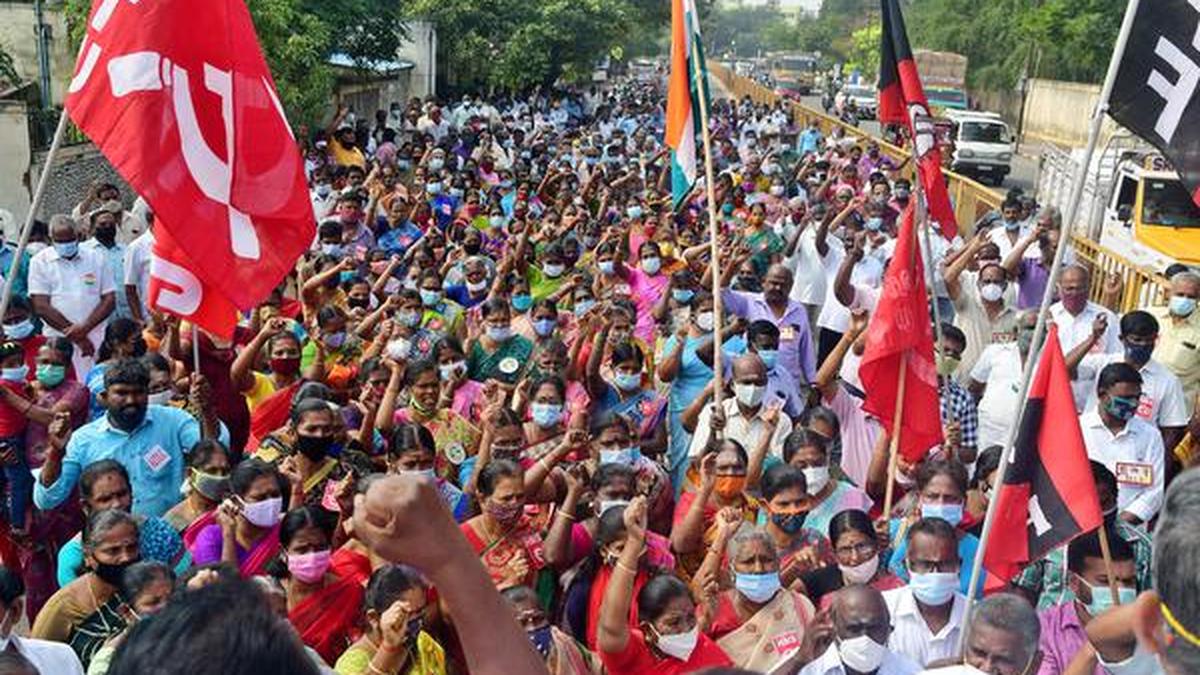 Trade unions demand reopening of NTC textile mills - The Hindu