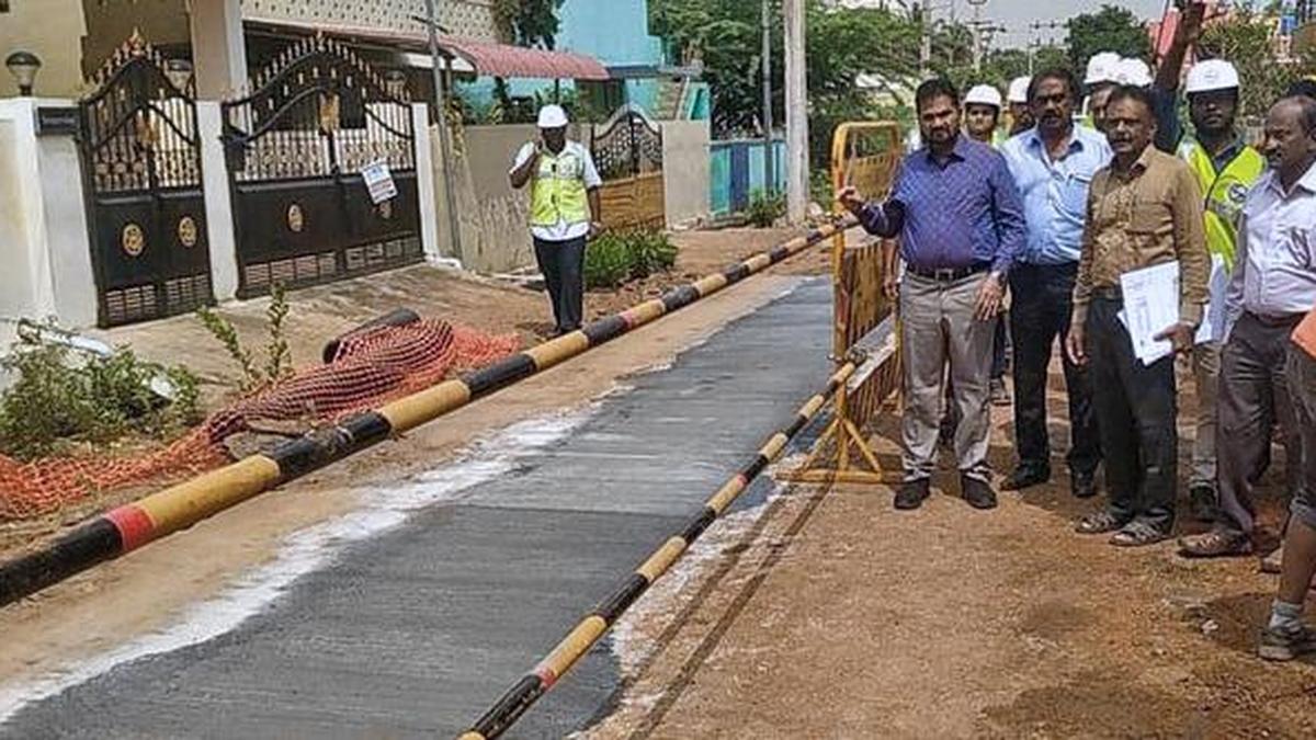 TWAD MD reviews progress of UGD and water supply works - The Hindu