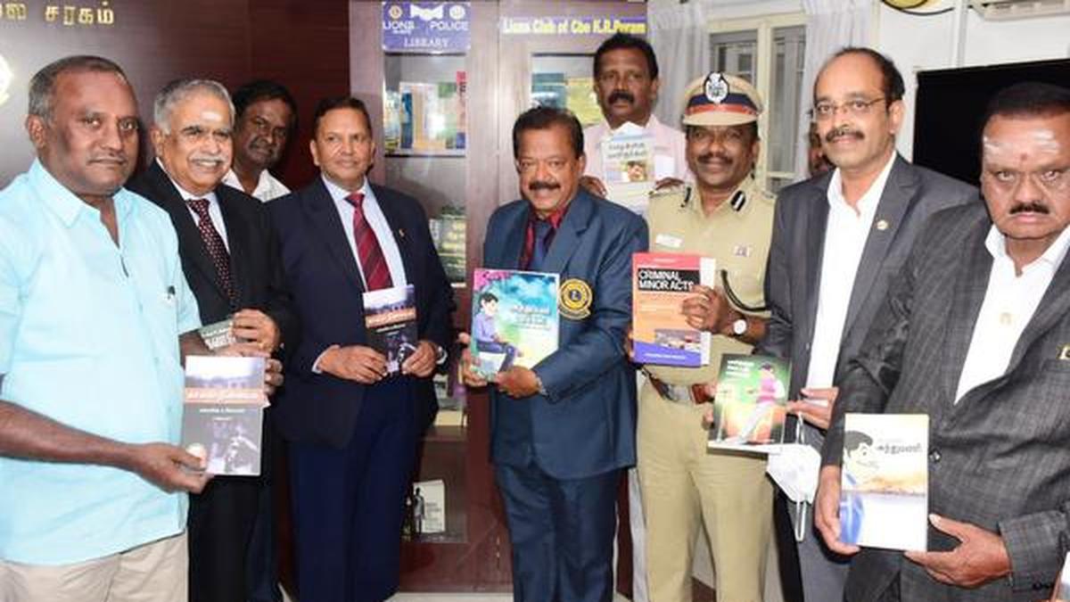 Library inaugurated at DIG’s office in Coimbatore - The Hindu