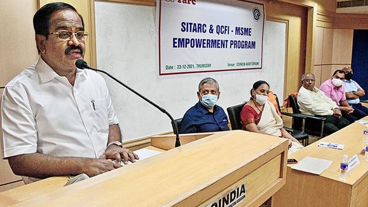 Si’Tarc launches project for MSMEs in Coimbatore - The Hindu