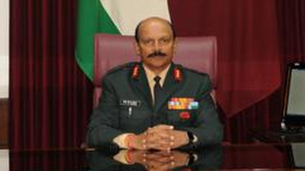 Lieutenant General Y.V.K. Mohan takes charge - The Hindu