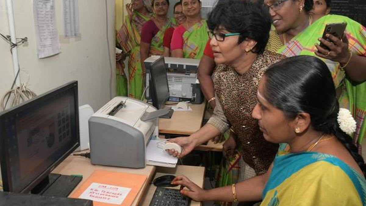 90 Govt. schools in Erode open KG classes - The Hindu