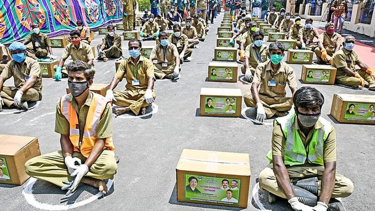 AIADMK event at Corporation main office raises eye brows - The Hindu