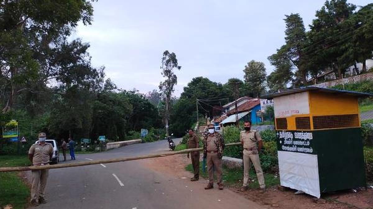Forest check-post set up in Kil Kotagiri to prevent illegal movement of ...