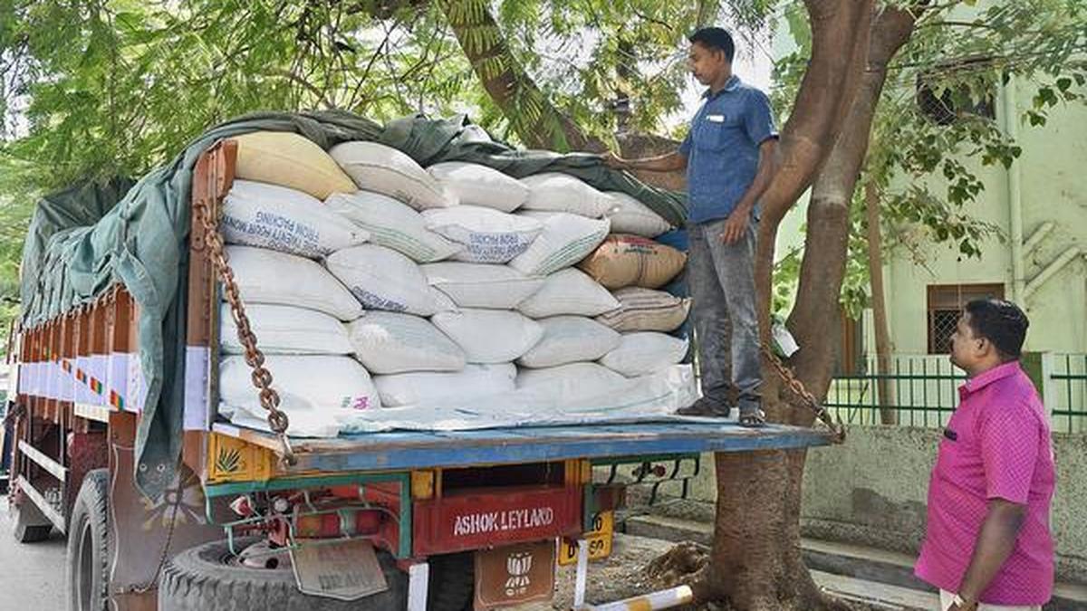 Five arrested for smuggling 12 tonnes of PDS rice - The Hindu