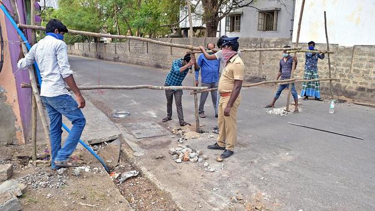 1,760 persons under surveillance in Krishnagiri - The Hindu