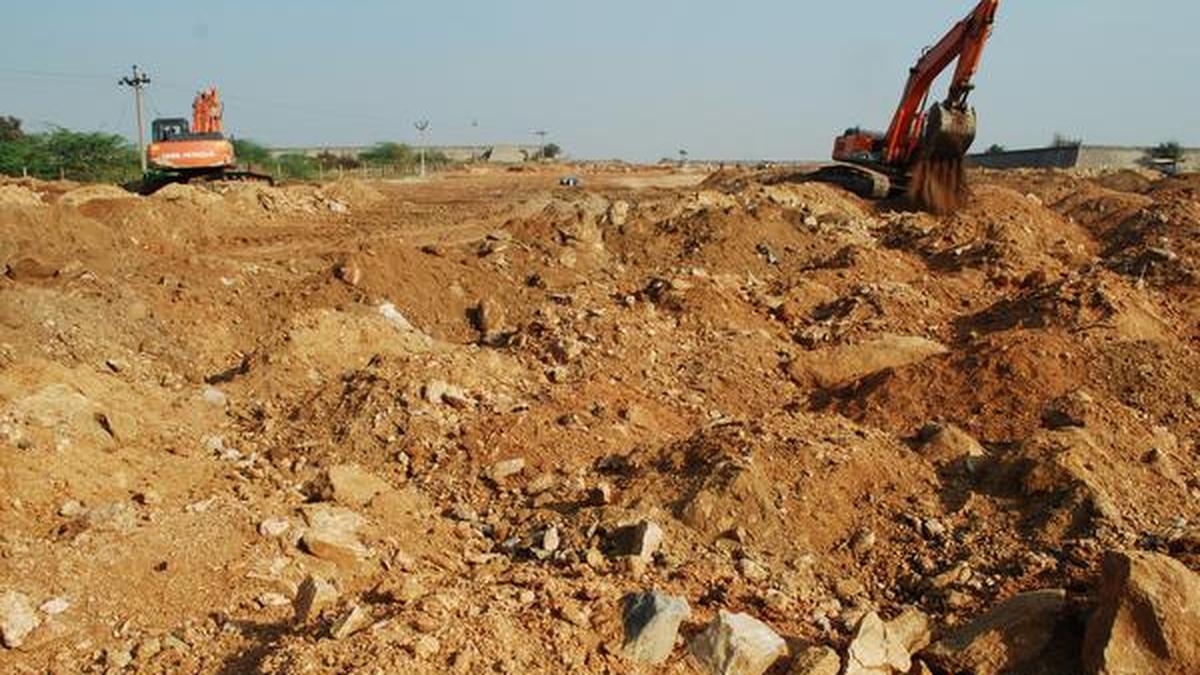 Work on new bus stand at Solar in Erode gets under way - The Hindu