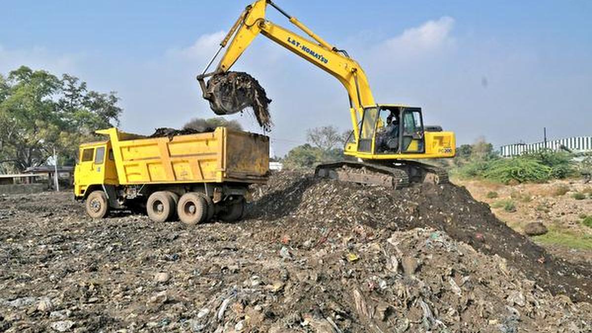 Bio-mining of legacy waste to be done at Vairapalayam compost yard ...