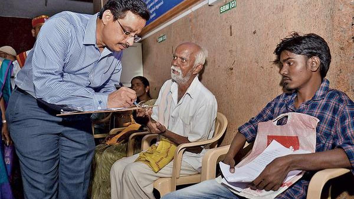 New District Collector hears grievances of public - The Hindu