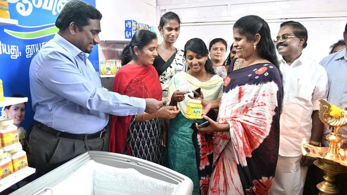 Aavin booth run exclusively by transwomen opened in the Nilgiris - The ...