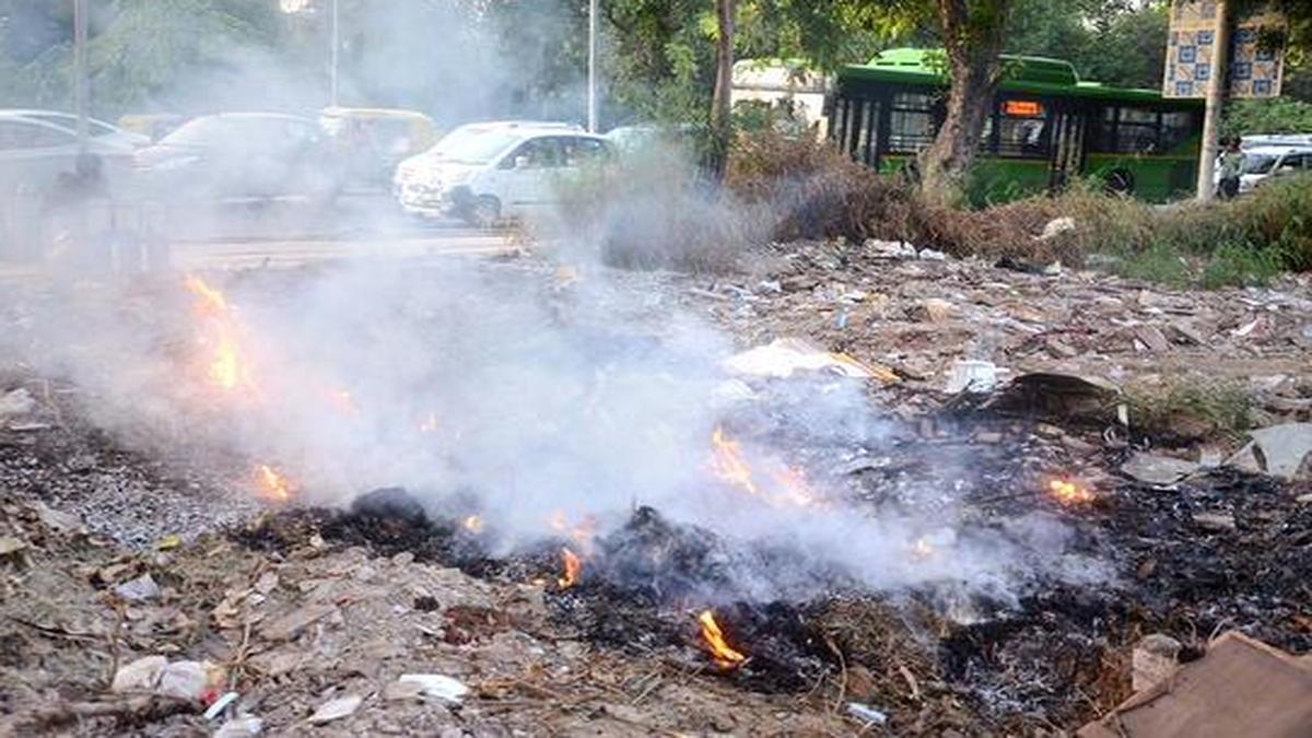 NGT bans open waste burning - The Hindu