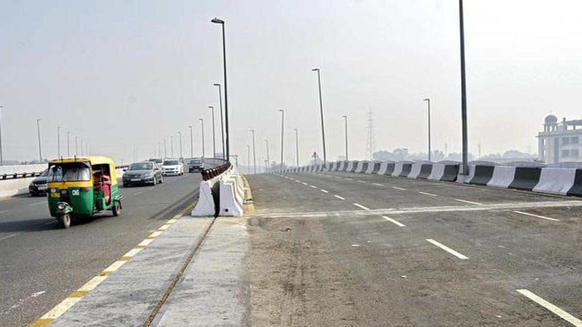 3 Barapullah flyover loops to be opened - The Hindu