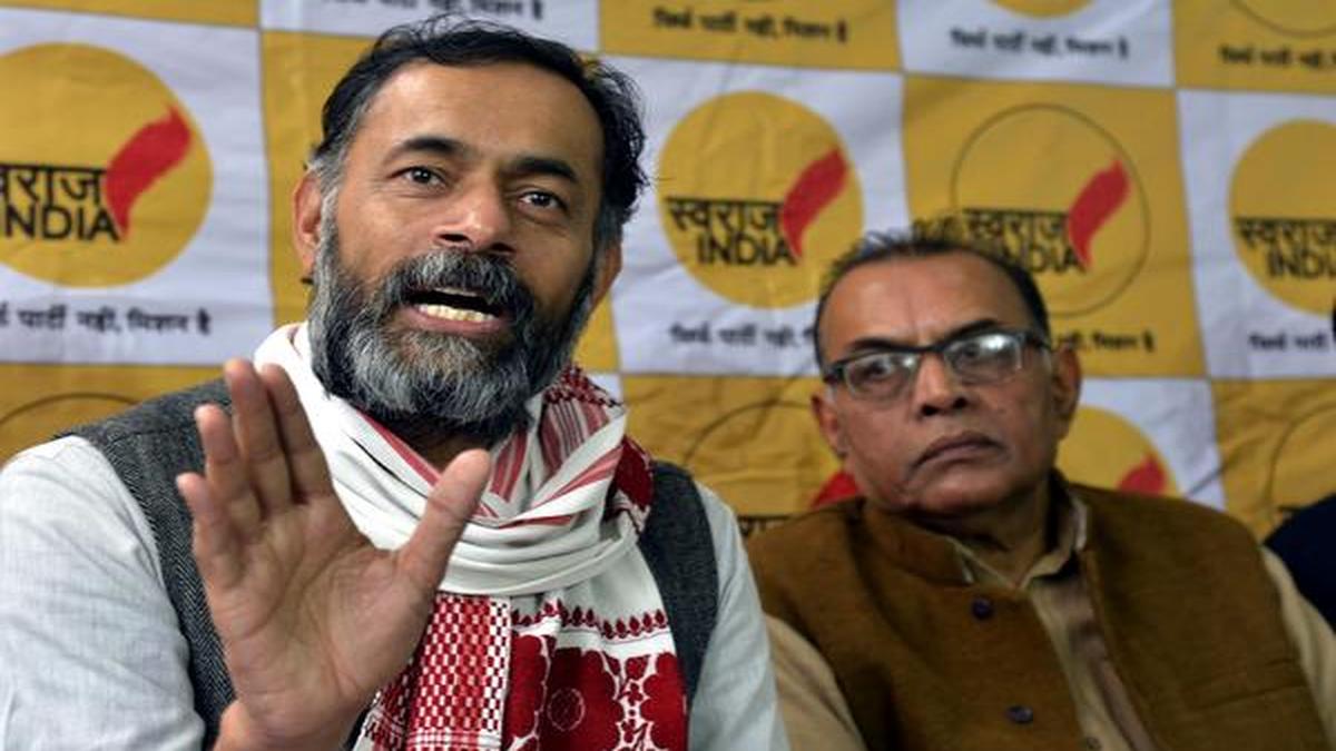 Swaraj India moves HC seeking common symbol for candidates - The Hindu