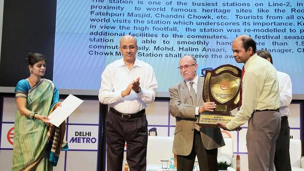 DMRC marks 23rd Foundation Day - The Hindu