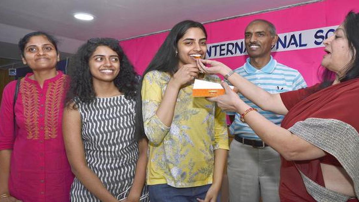 Scorecard of all-India topper: 100, 100, 100, 99 & 99 - The Hindu