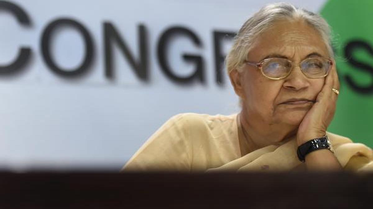 Sheila Dikshit appointed Delhi Congress chief - The Hindu