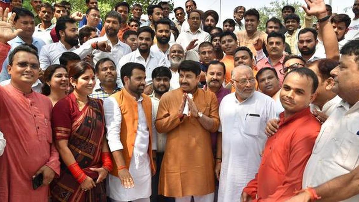 BJP leaders celebrate Modi’s birthday - The Hindu