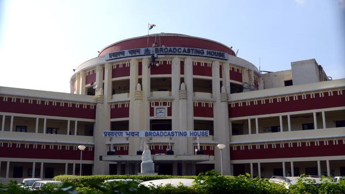 Fire breaks out at Delhi’s Akashwani Bhawan - The Hindu