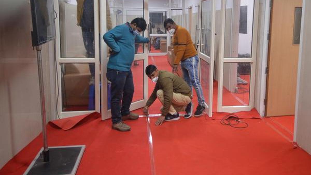 City all set for first day of inoculation drive - The Hindu