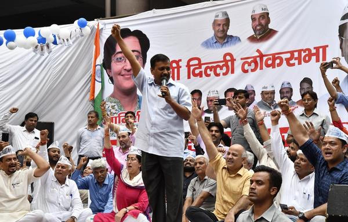 Kejriwal kicks off Lok Sabha poll campaign - The Hindu