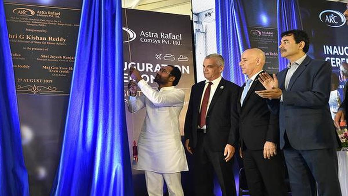 Astra Rafael opens facility for defence communication system - The Hindu
