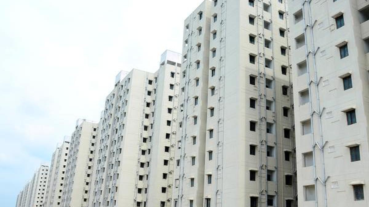 State govt.’s 2BHK project at Kollur bags national award - The Hindu