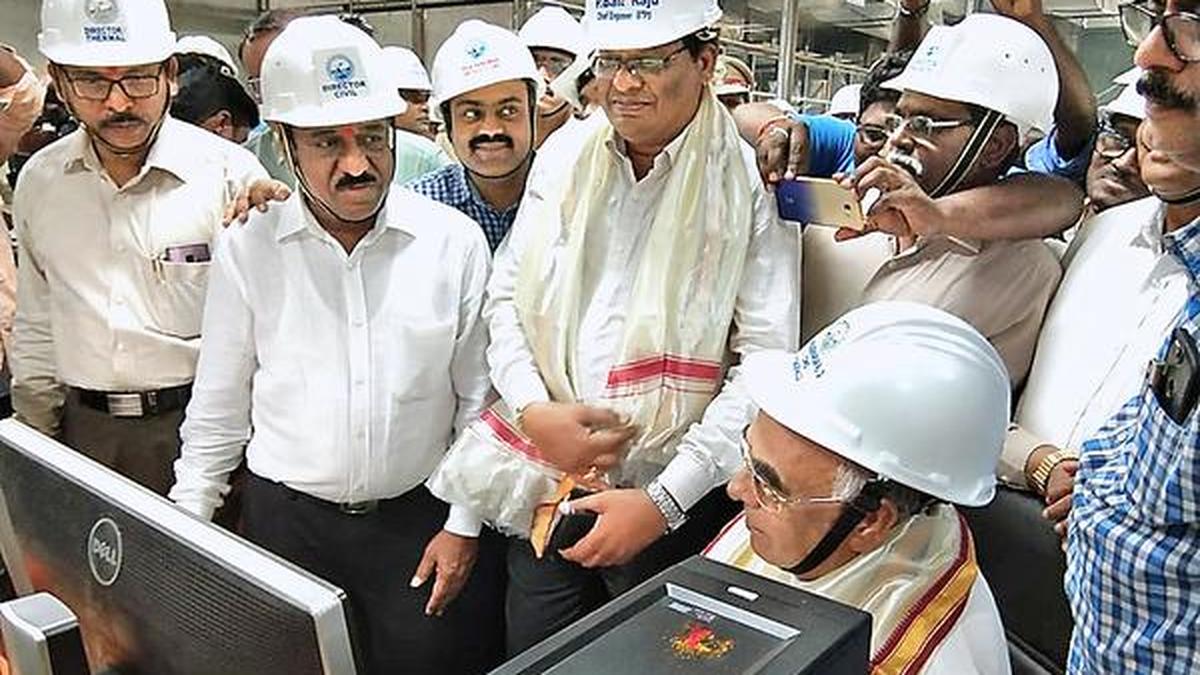 Bhadradri power project a step closer to commissioning - The Hindu