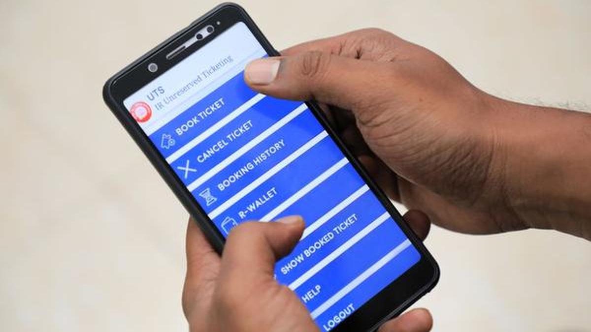 UTS mobile app of Railways takes off - The Hindu