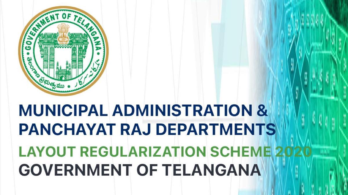 Telangana Government extends deadline for regularisation of layouts ...