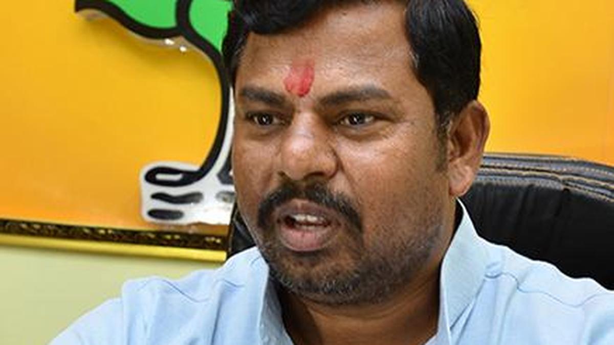 MLA Raja Singh submits resignation - The Hindu