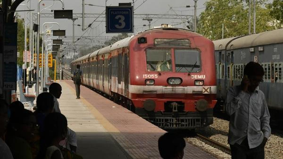 SCR trains to be off track from midnight - The Hindu
