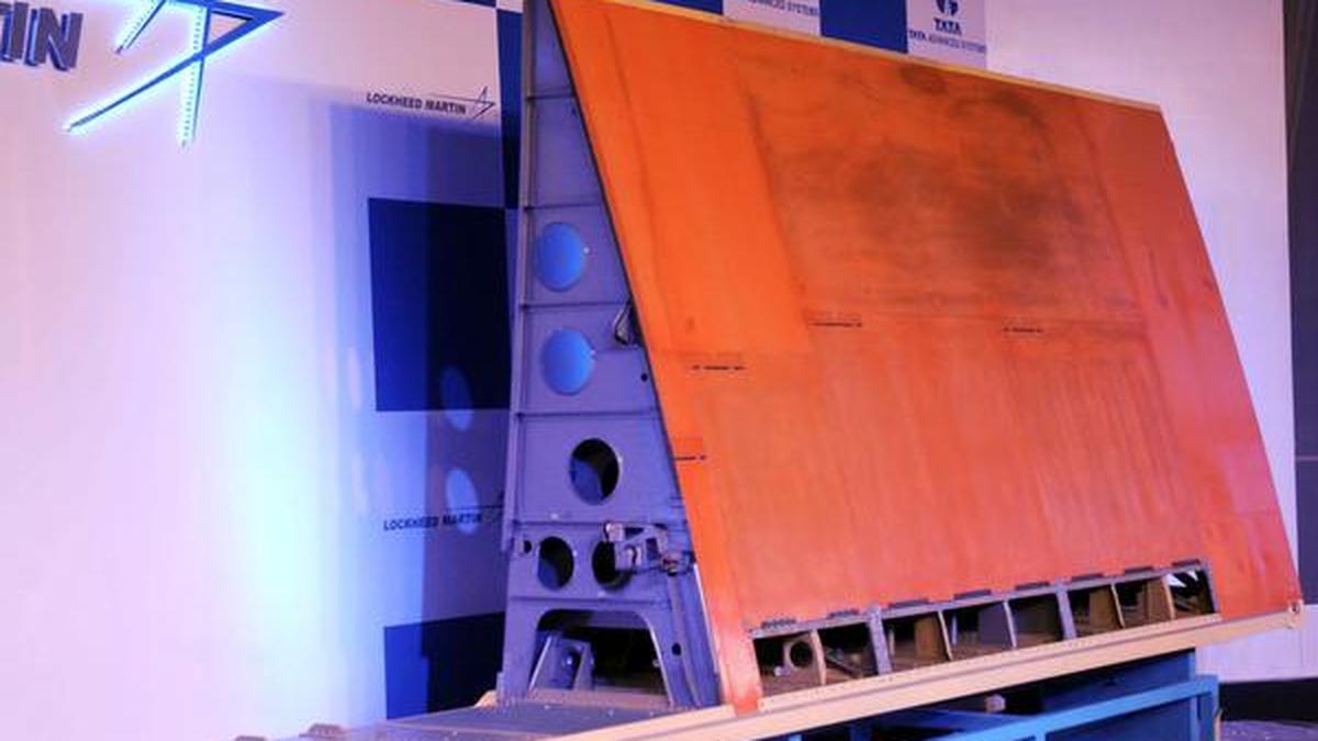 Tata Lockheed Martin JV delivers 150th Super Hercules empennage - The Hindu