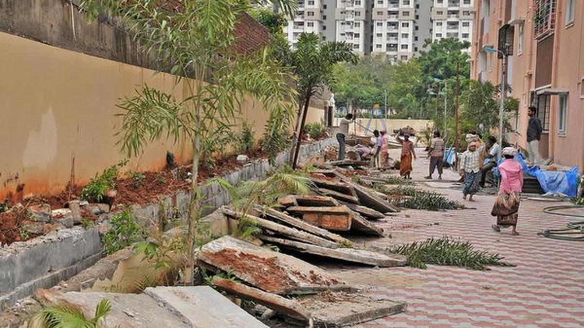 Operation demolition begins in city - The Hindu