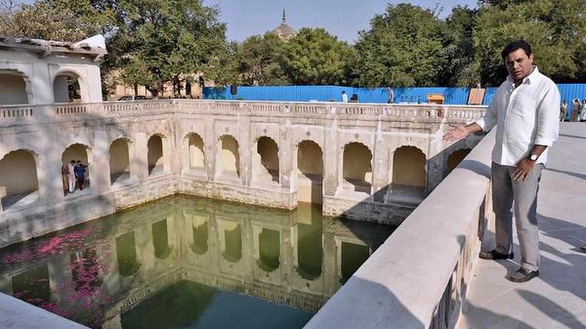 KTR pledges to make Badi Baoli Hyderabad’s pride - The Hindu