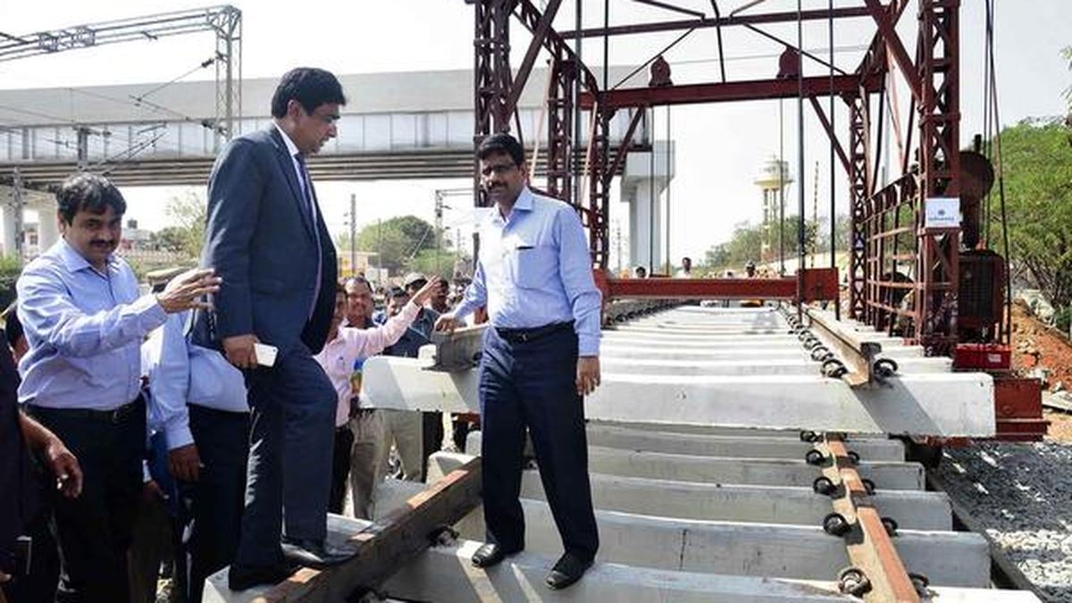 MMTS Phase II works to pick up pace - The Hindu