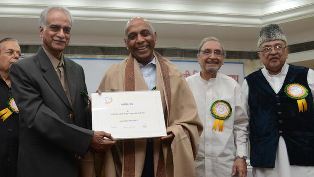 LVPEI founder G.N. Rao receives prestigious award - The Hindu